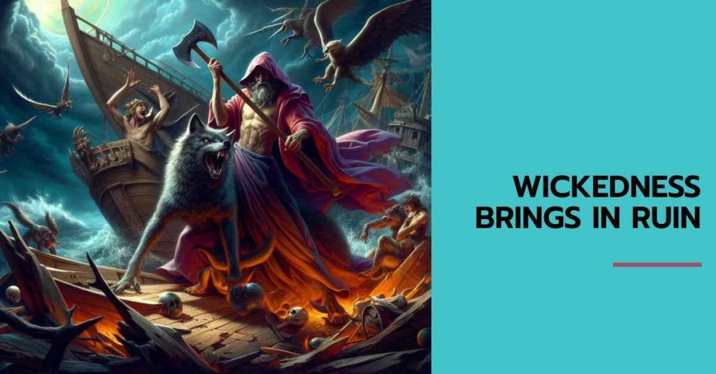 Moral Story: Wickedness Brings In Ruin