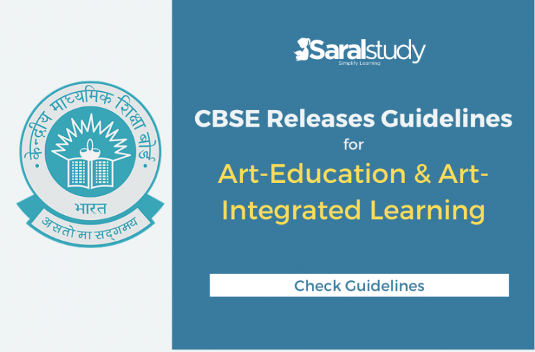CBSE Releases Guidelines for Art-Education & Art-Integrated Learning ...
