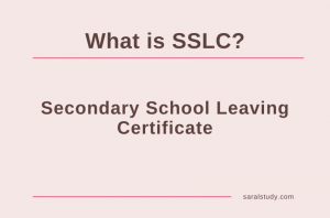 What is SSLC Certificate? Download SSLC Certificate Online