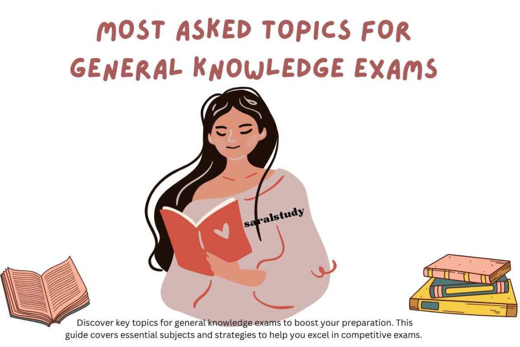 Study Tips: Topics For General Knowledge Exams