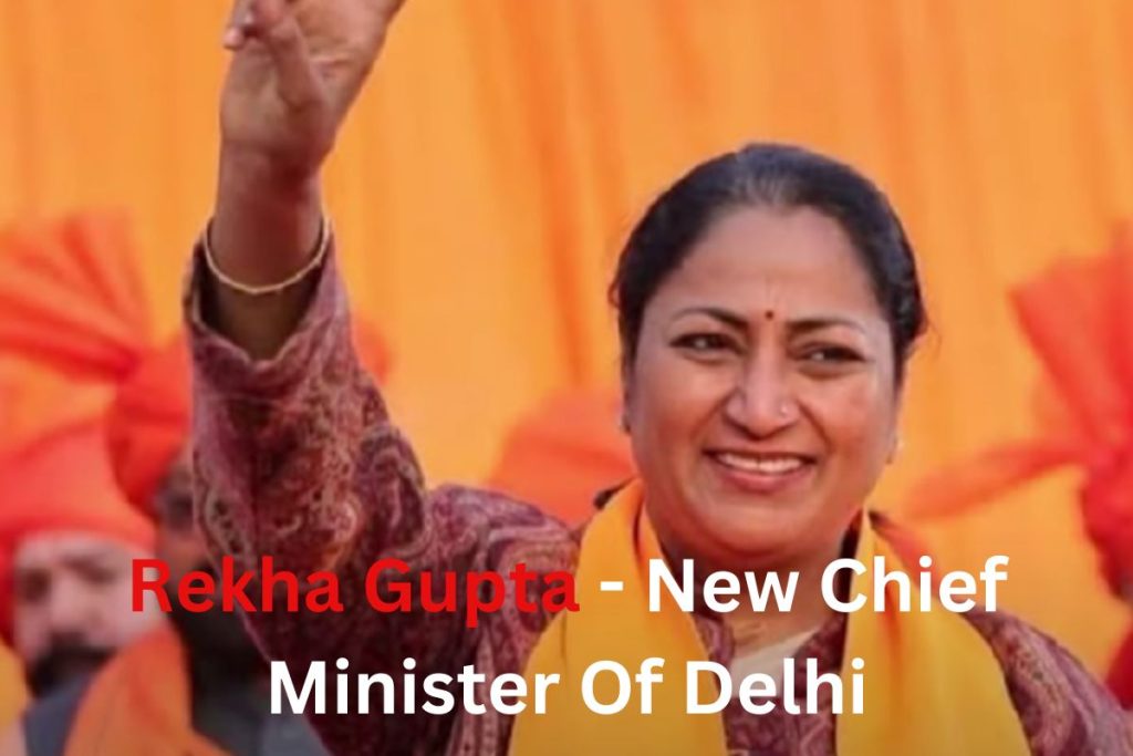 Who Is Rekha Gupta, The New Chief Minister Of Delhi